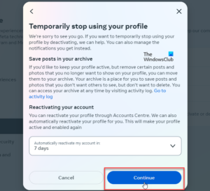 How to delete an additional Profile on Facebook