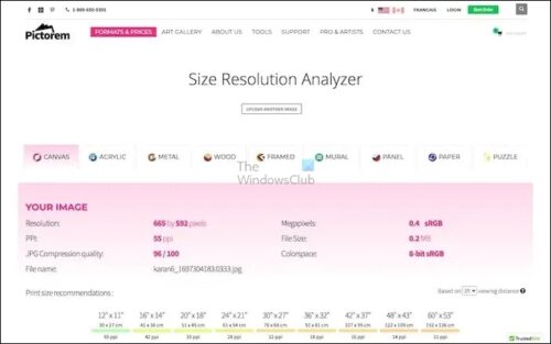 Online Image Size Finder to find Image Size by upoading image