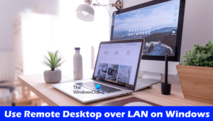 How to use Remote Desktop over LAN on Windows 11/10