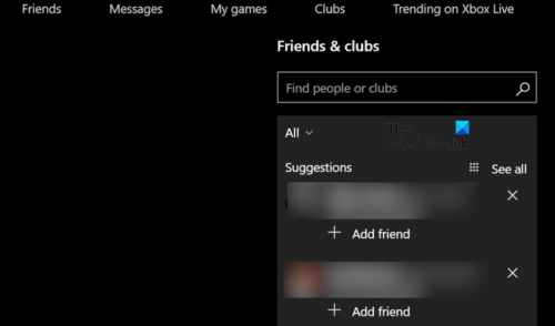 Can't add Friends on Xbox [Fix]