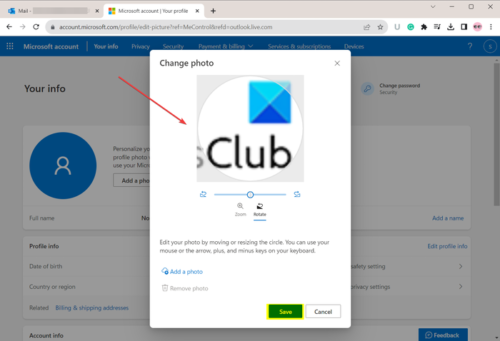 How to add Profile Picture in Outlook?
