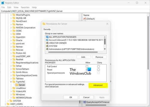 Error deleting Values, Unable to delete all specified values: REGEDIT