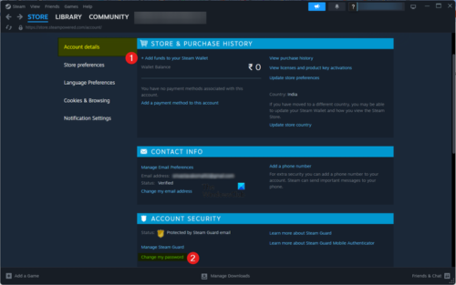 Steam won't let me reset my password [Fix]