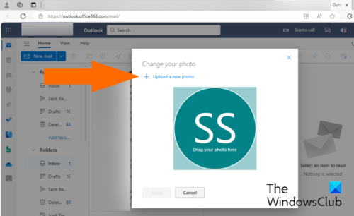 How to add Profile Picture in Outlook?