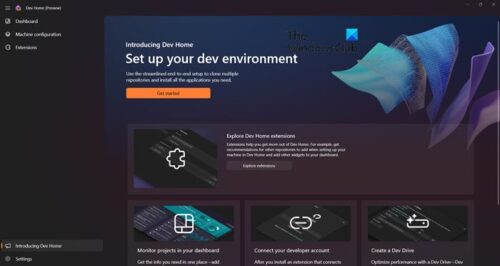 How to use Dev Home in Windows 11?