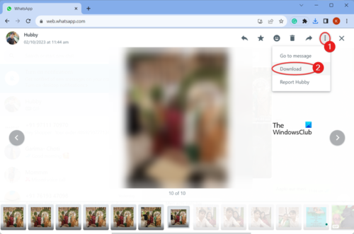 Fix Whatsapp Web not downloading files