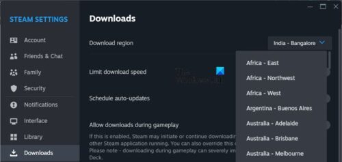 Steam Error Code -21, Failed to load web page (unknown error)