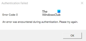 Error Code 0, Roblox Authentication Failed [Fix]