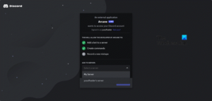 How to add Arcane bot on Discord