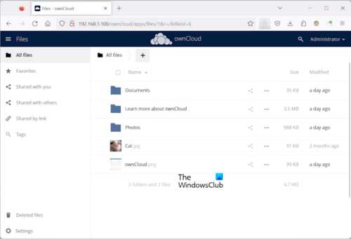 How to install and use ownCloud on Windows PC