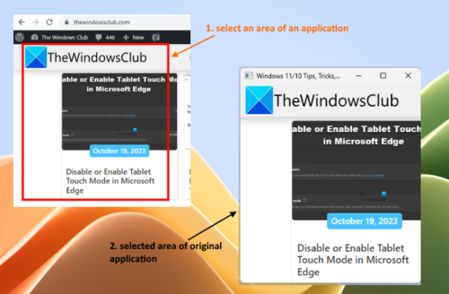 How to use Crop And Lock in PowerToys