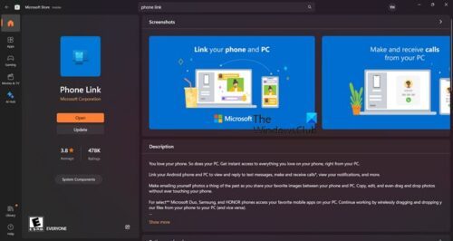 Fix Phone Link unable to connect