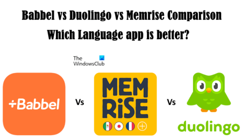Best Language learning app: Babbel vs Duolingo vs Memrise