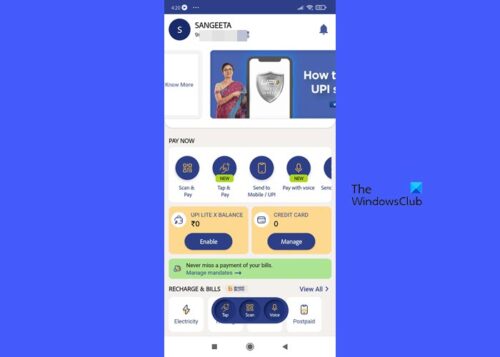 How to use BHIM app for payment?