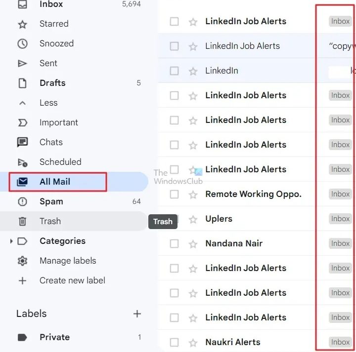 How to Unarchive Emails on Gmail