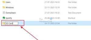 How to use SD card for internal storage on Windows 11