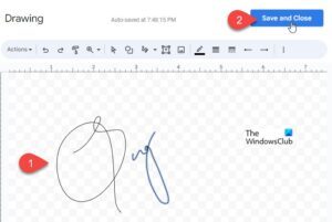 How to sign a PDF in Google Drive.