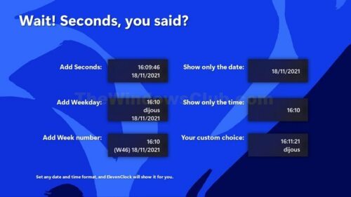 How to make only Time visible in Windows Taskbar