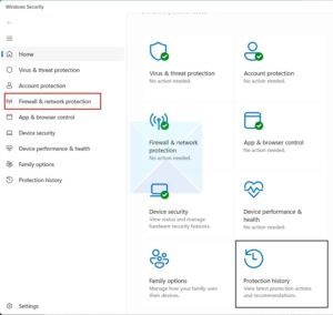 Unable to change Windows Firewall settings