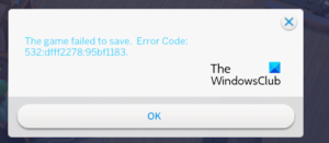 Fix The Sims 4 game failed to save error on PC