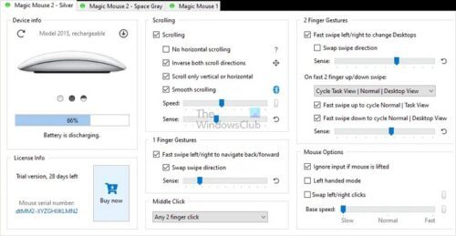 How to set up and use Magic Mouse on Windows 11/10?