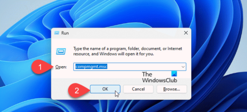 How to open Computer Management in Windows 11/10