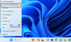 How to open Computer Management in Windows 11/10