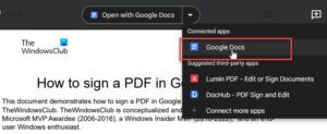 How to sign a PDF in Google Drive.