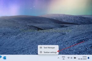 How to make only Time visible in Windows Taskbar
