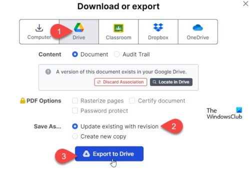 How to sign a PDF in Google Drive.