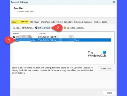 The email system had a problem processing this message Outlook error