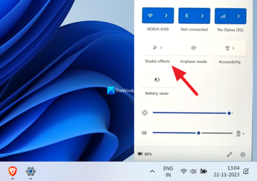 如何在Windows 11中启用和使用Studio Effects - INFOXIAO