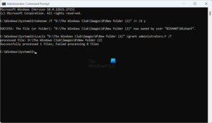 An error occurred while applying security information [Fix]
