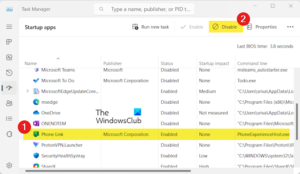 How to Turn off Phone Link feature in Windows 11
