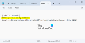 How to add Comments to Folders in Windows 11/10
