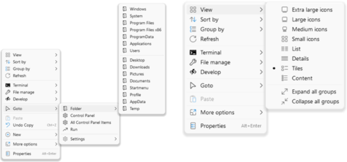 Nilesoft Free Context Menu Manager for Windows Explorer