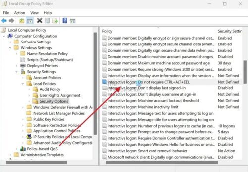 How to use Windows Security Button on a laptop?
