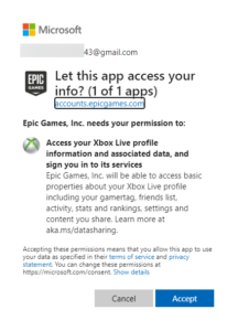 How to activate Epicgames.com on Xbox console?
