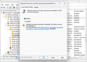 Important Group Policy settings for preventing Security Breaches