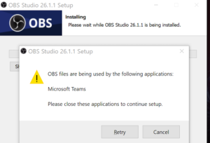 Fix OBS Studio Failed to initialize video error