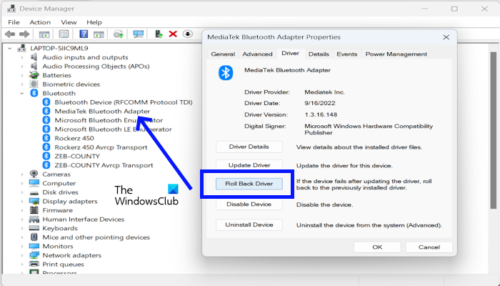 WiFi and Bluetooth not working at the same time in Windows