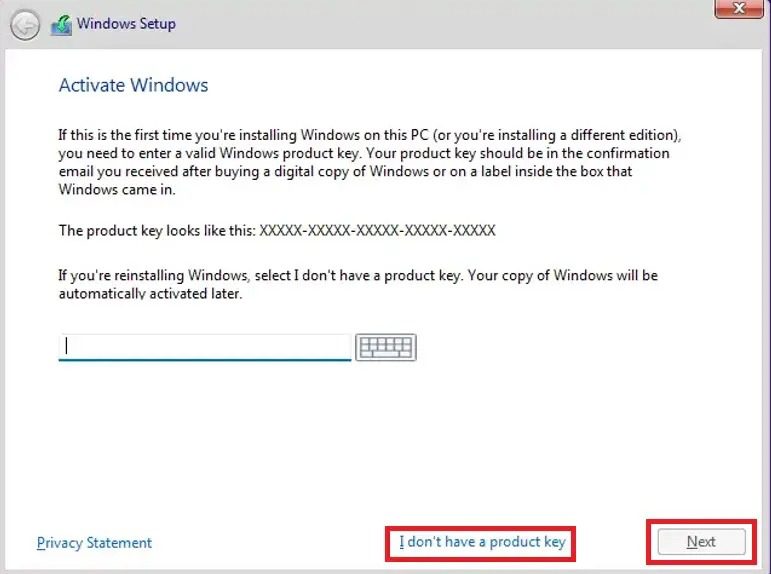 How to restore or install Windows using External Monitor