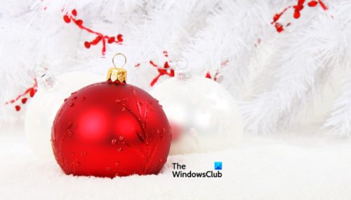 Best free Christmas background for Teams