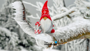 Best free Christmas background for Teams