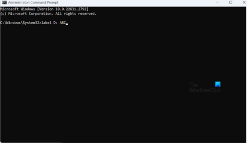 How to rename External Hard Drive in Windows 11/10