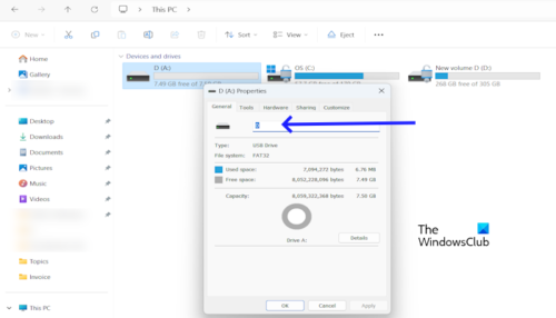 How to rename External Hard Drive in Windows 11/10
