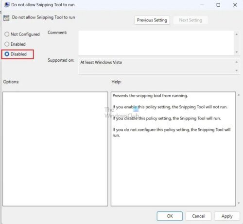 Snipping tool missing in Windows 11 [Fix]