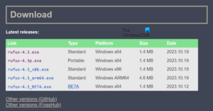 How to install and use Rufus software on Windows PC