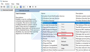 Task Scheduler An error has occurred for the task [Fix]
