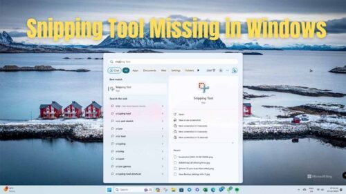 How to extract Text from Images with Snipping Tool in Windows 11
